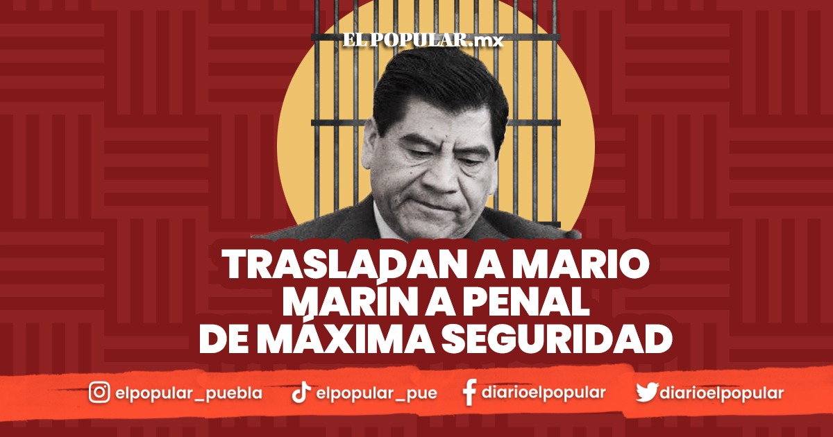 Mario Marín Torres es trasladado de Cancún, Quintana Roo a El Altiplano