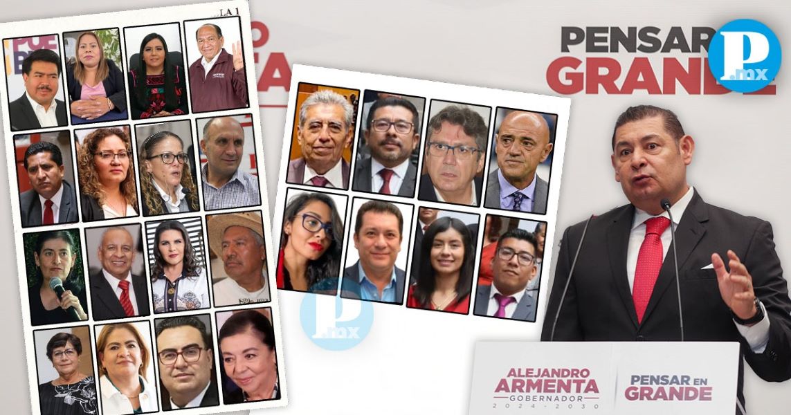 Armenta anuncia integrantes de su gabinete y rectores de universidades