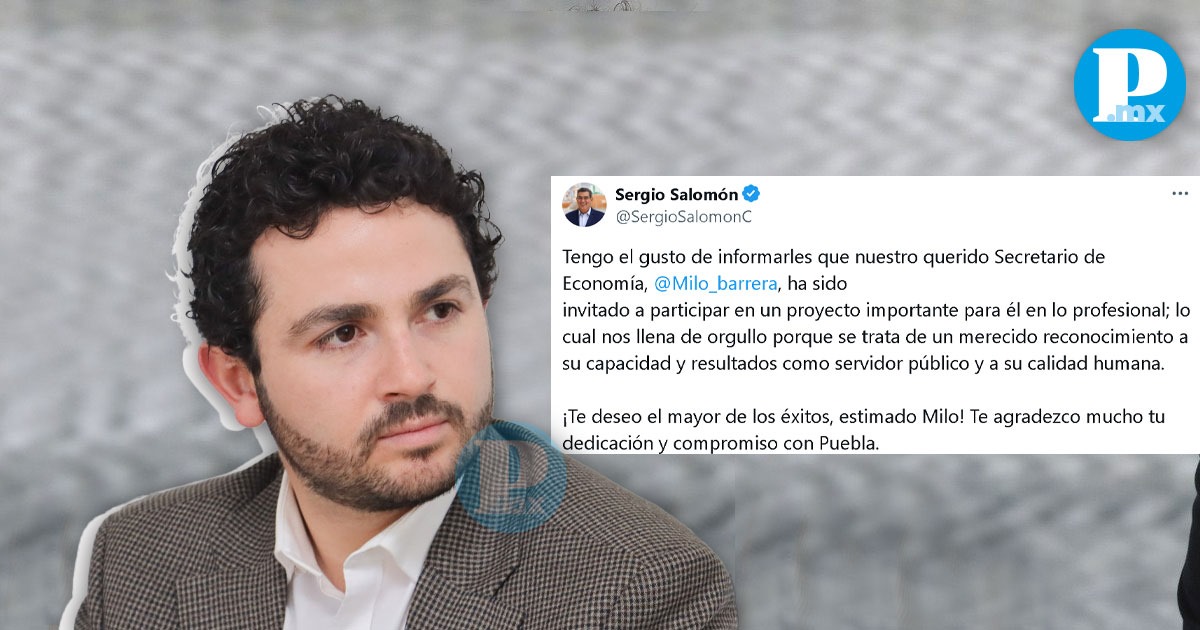 Ermilo Barrera deja Economía a tres meses terminar la administración