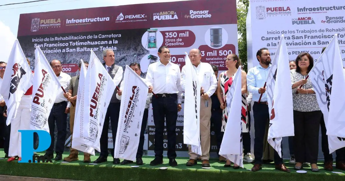 Puebla recibe donación de PEMEX por avance en combate al huachicol