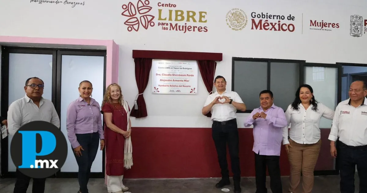 Inauguran en Tepexi de Rodríguez un nuevo Centro LIBRE para mujeres
