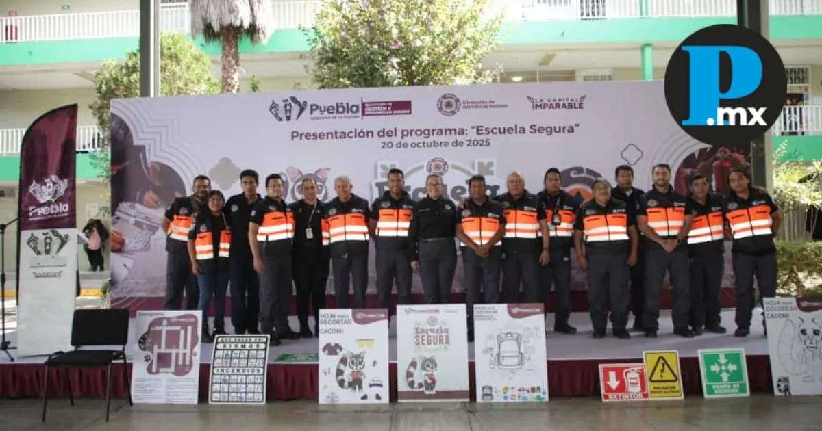 Ayuntamiento de Puebla impulsa el programa “Escuela Segura”