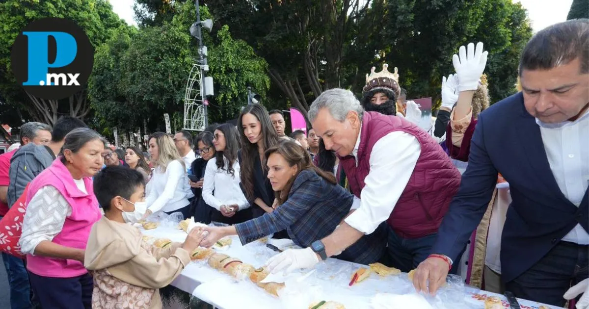 Puebla capital rompe récord Guinness con rosca monumental de seis ...