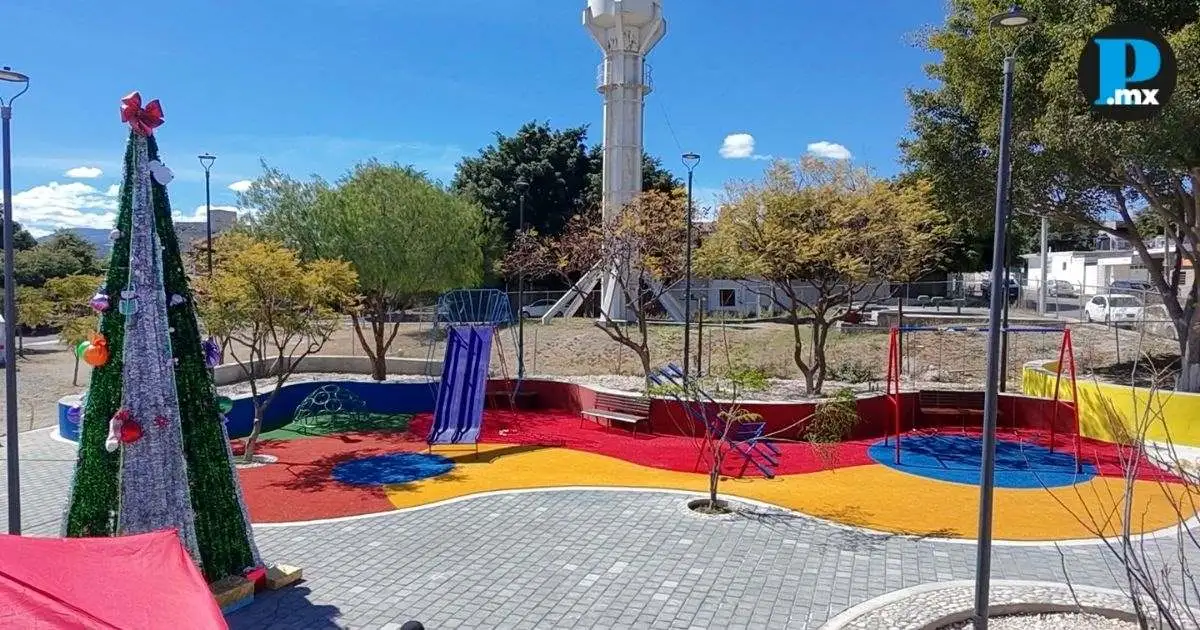 Nuevo parque en Puerta del Sol 1 fortalece espacios públicos en Tehuacán