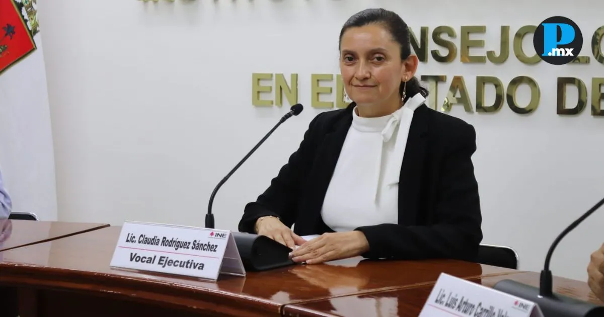Designan a Claudia Rodríguez Sánchez como nueva titular del INE en Puebla