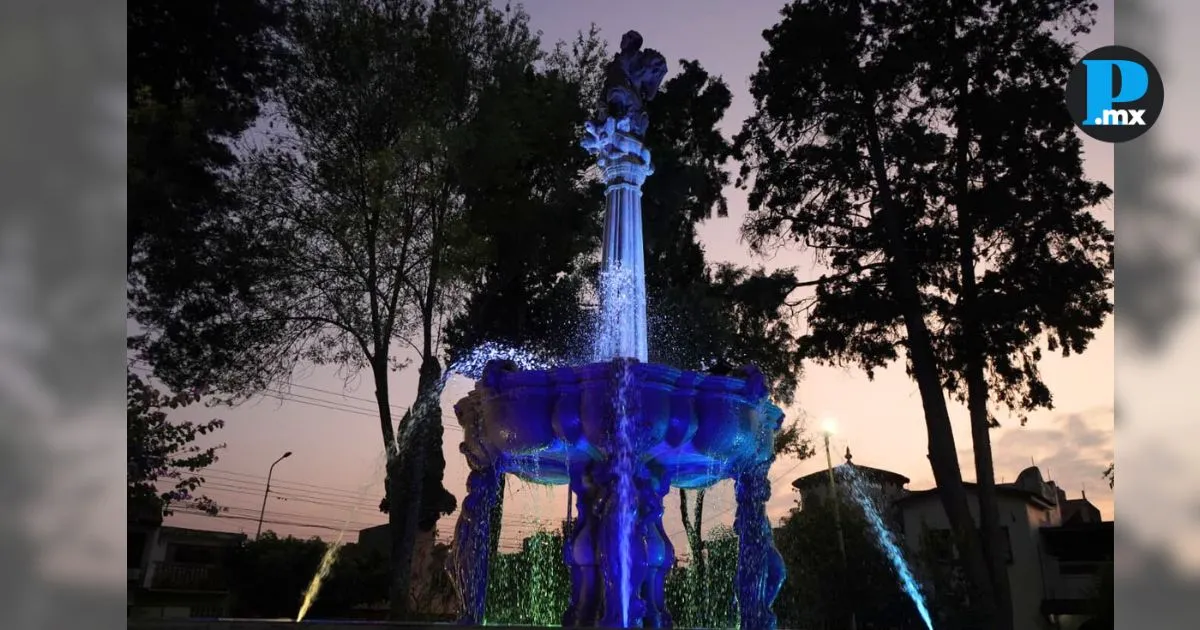 Rehabilitan fuente del Parque Habana con programa Fuentes que Brillan