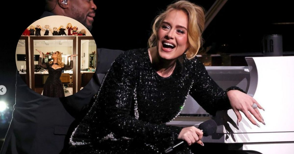 Adele recibe Dr. Simi gigante en Las Vegas