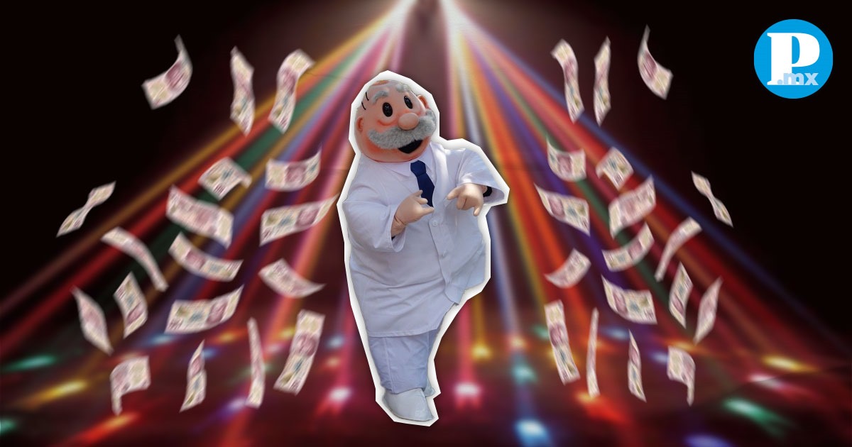 ¿De cuánto es su sueldo de una botarga del Dr. Simi?