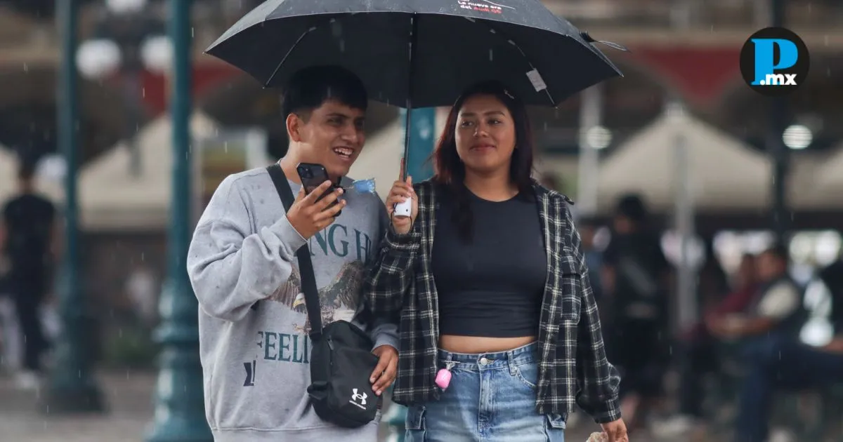 Prepárate: pronostican lluvias fuertes y ráfagas de viento en Puebla