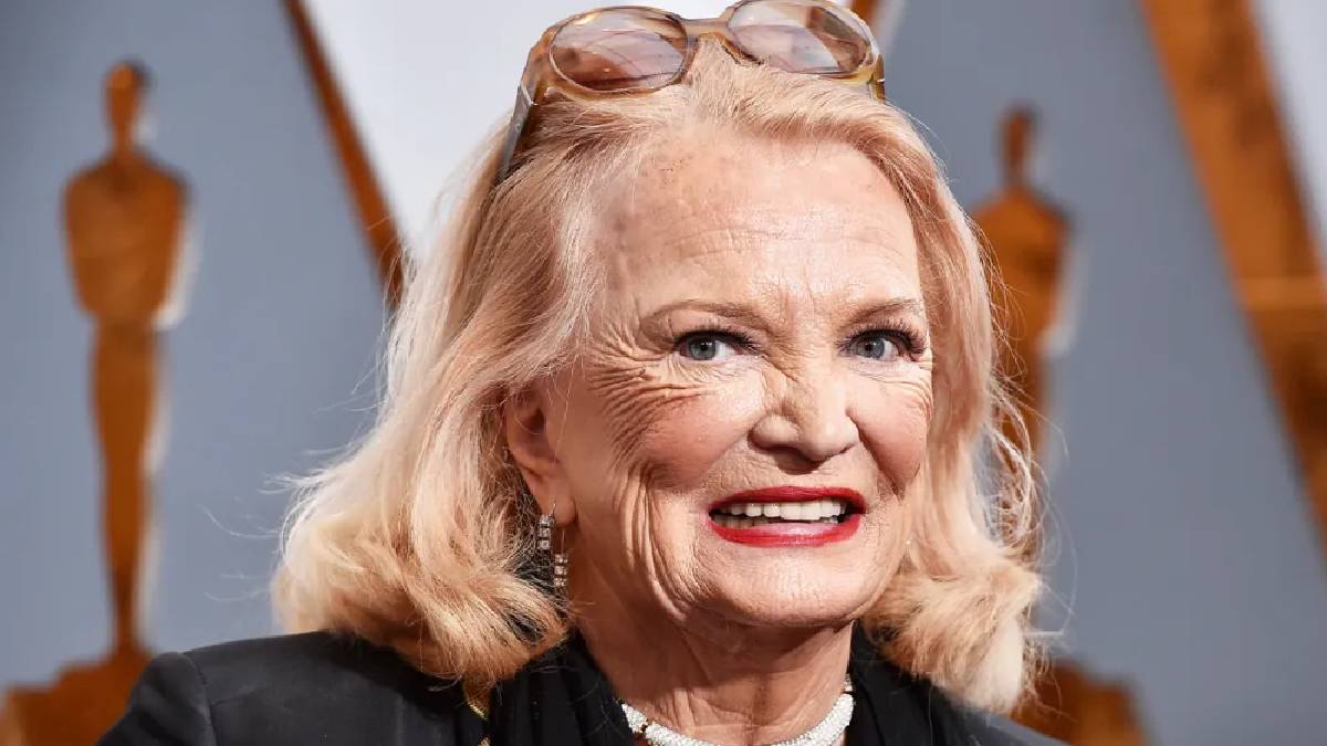 La actriz de “Diario de una pasión”, Gena Rowlands tiene Alzheimer