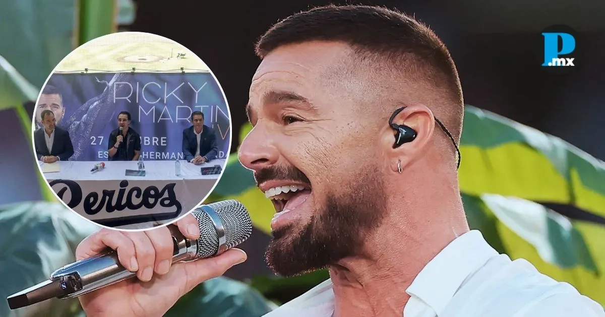 ¡Ricky Martin vuelve a Puebla! Se presentará en el Hermanos Serdán