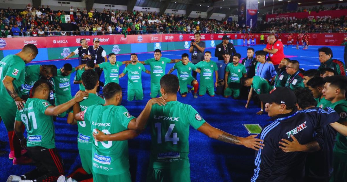 En cardíaca final, México varonil se corona campeón mundial de Fut 7
