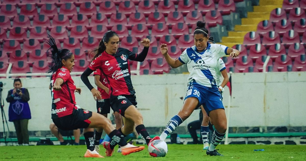 Gol de Atlas en tiempo agregado evita que Puebla Femenil rescate punto