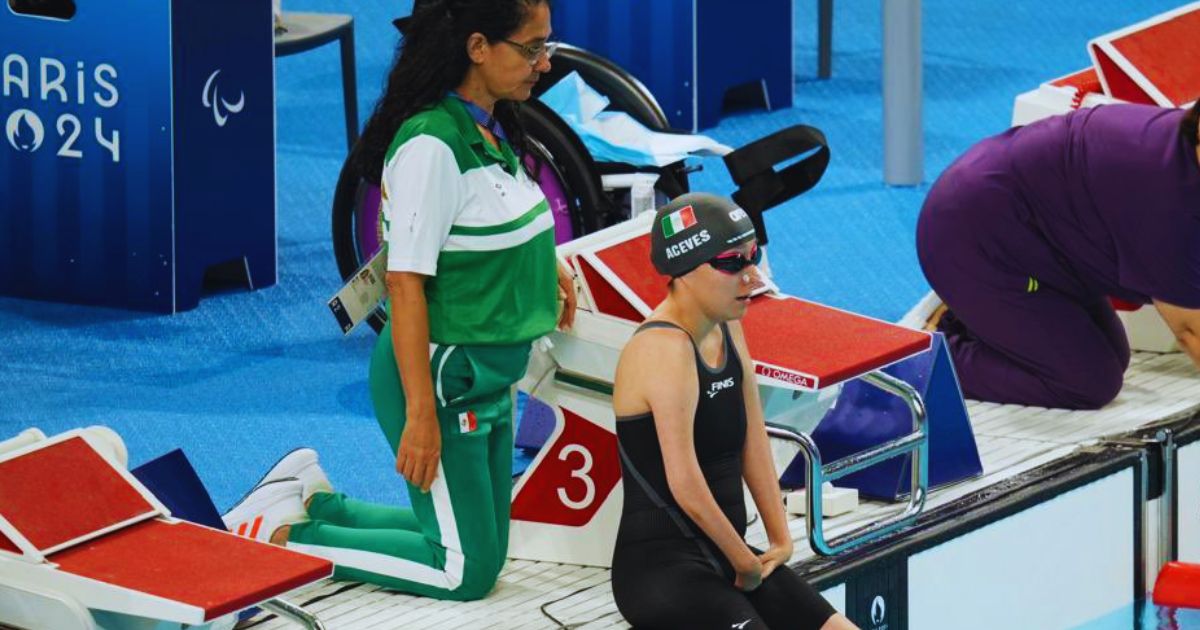 primera de México Haideé Aceves plata en paranatación de París 2024
