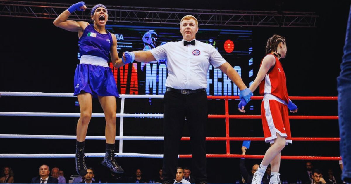 Valeria Amparán, primera boxeadora en ser campeona mundial de su categoría