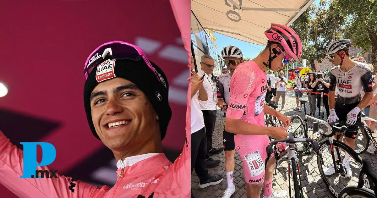 Con 21 años, Isaac del Toro lidera el Giro y hace historia para México