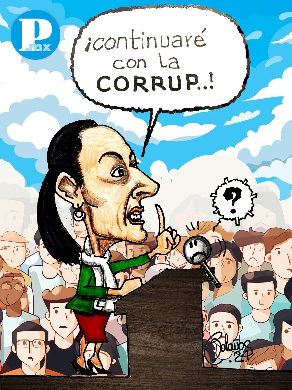 Claudia Sheinbaum tomará el camino de la corrup...transformación | Pepe Bolaños
