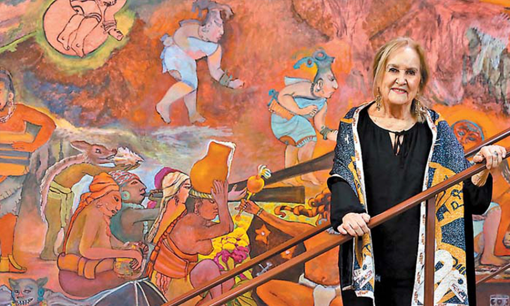 Reconocen el gran legado de Rina Lazo