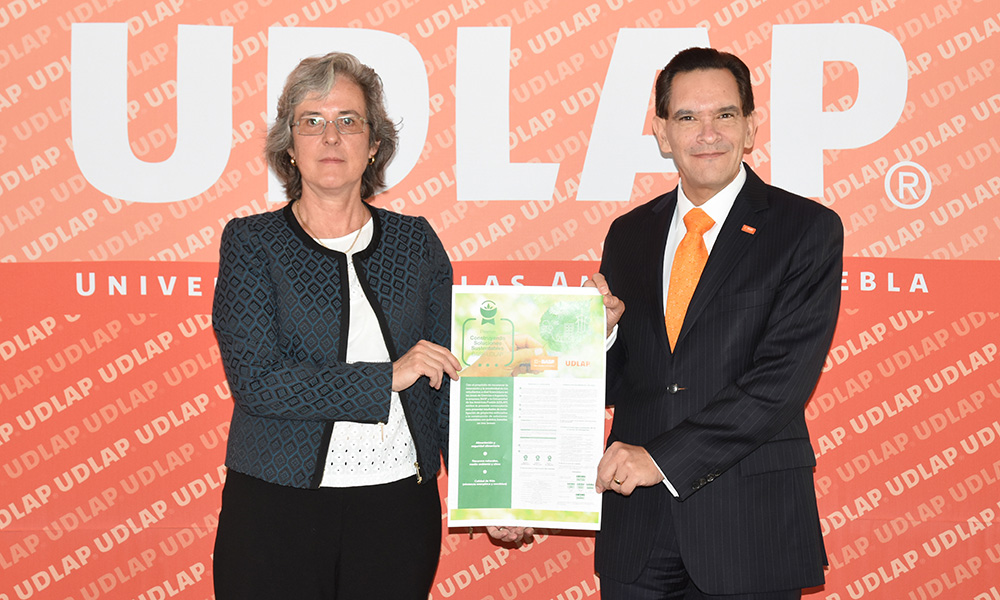 Presentan UDLAP y BASF el Premio Construyendo Soluciones Sustentables