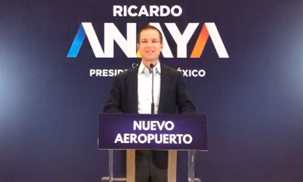 Llama Anaya "retrógrada" y "espanta inversiones" a López Obrador