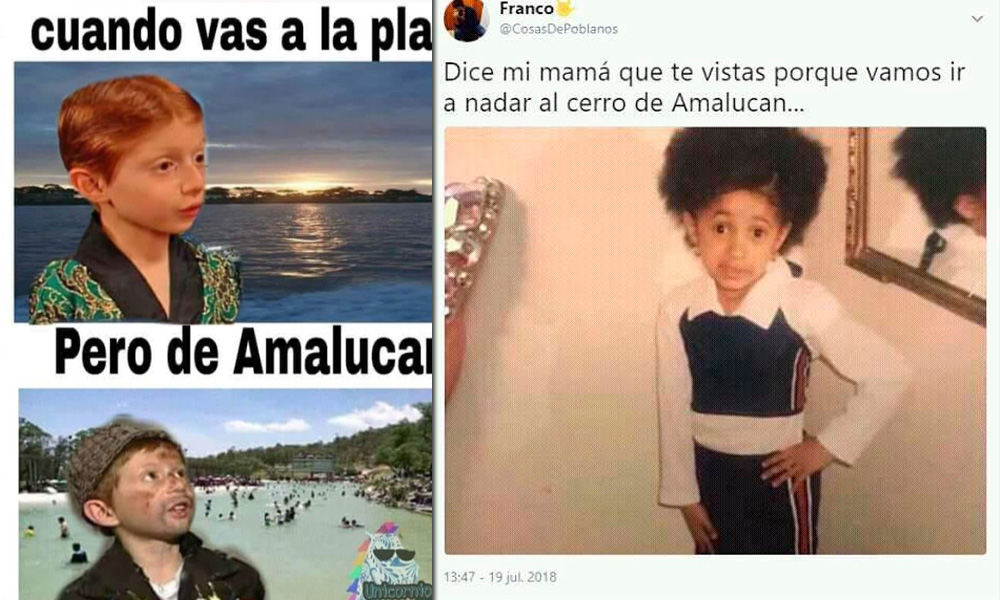 Memes del Parque Amalucan evidencian clasismo en redes