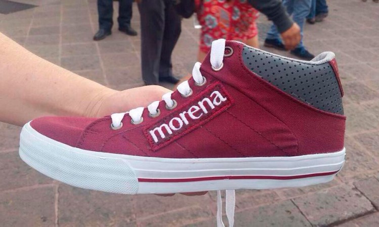 PRD denuncia entrega de Tenis Morena