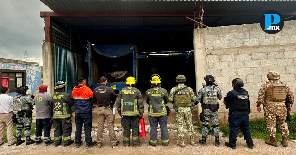 Catean inmueble en Tepeaca y decomisan 17 mil litros de combustible ilícito
